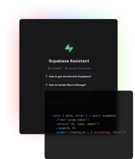 Supabase Ai Agent Codegpt