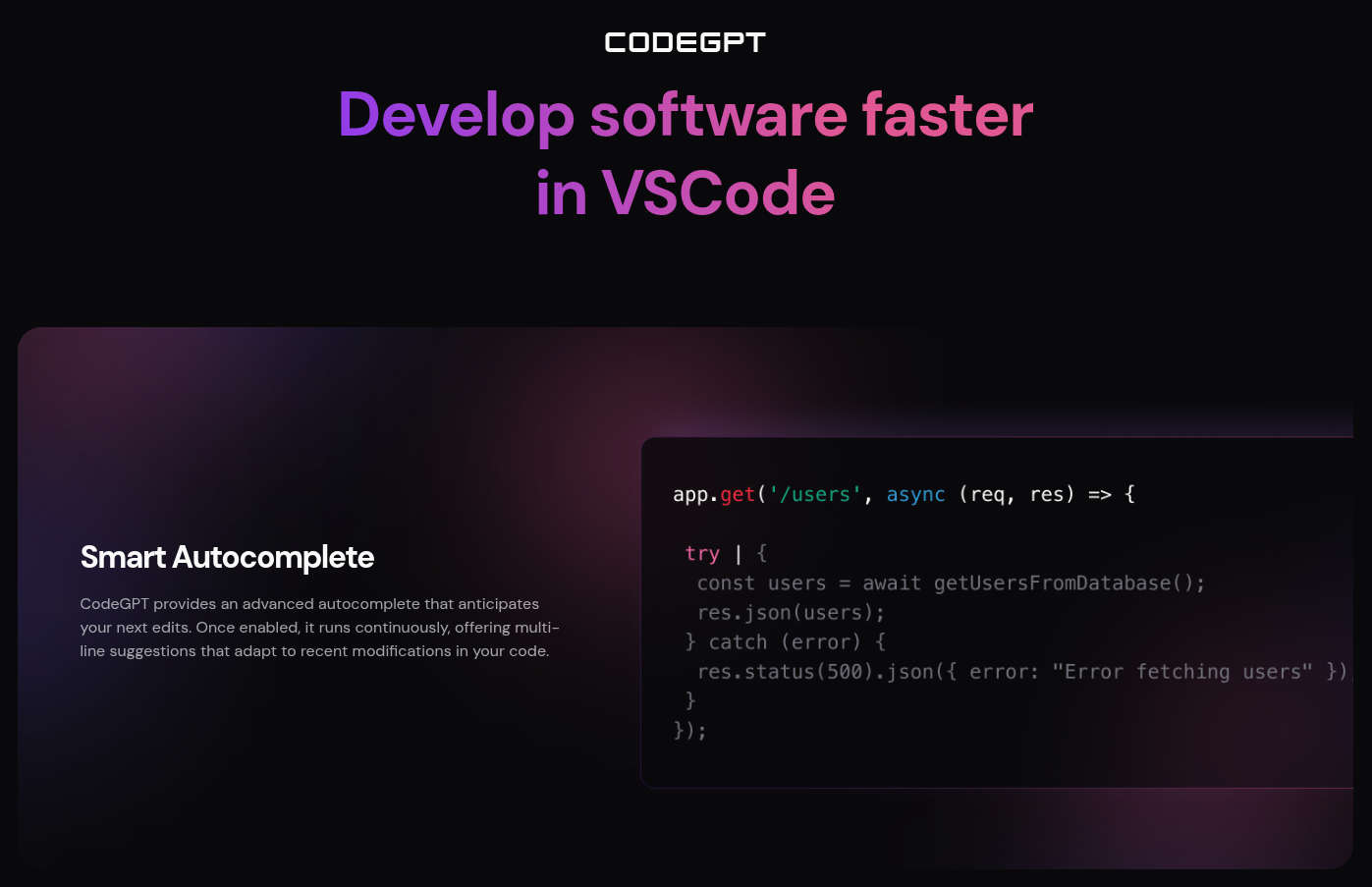 Codegpt Ai Coding Assistant With Your Own Api Key